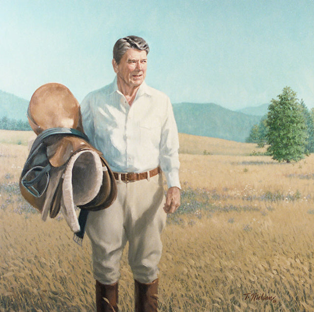 President Ronald Reagan – Tom Nielsen Fine Art | Seascape & Landscape ...