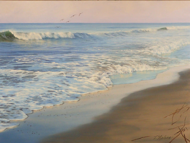 Flight Line – Tom Nielsen Fine Art | Seascape & Landscape Paintings